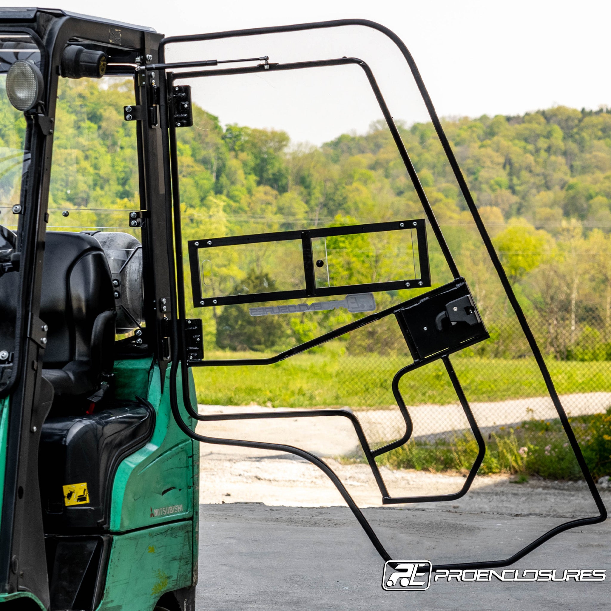 Mitsubishi Forklift Doors – ProEnclosures